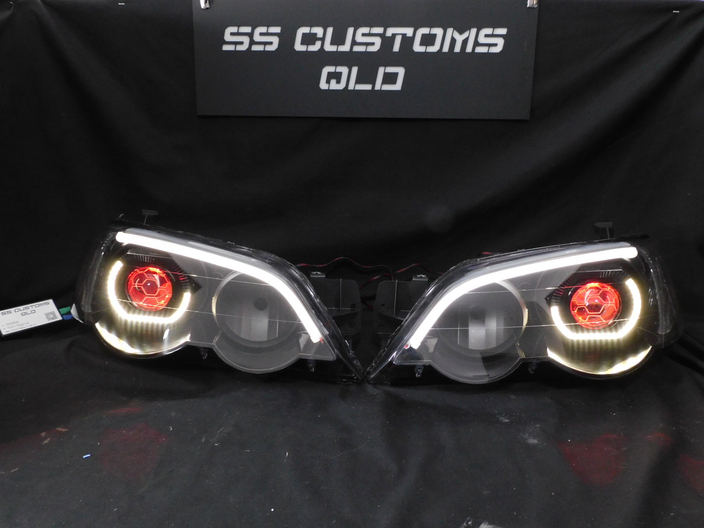 Ford Falcon BA BF XR Quad projectors | SS Customs QLD