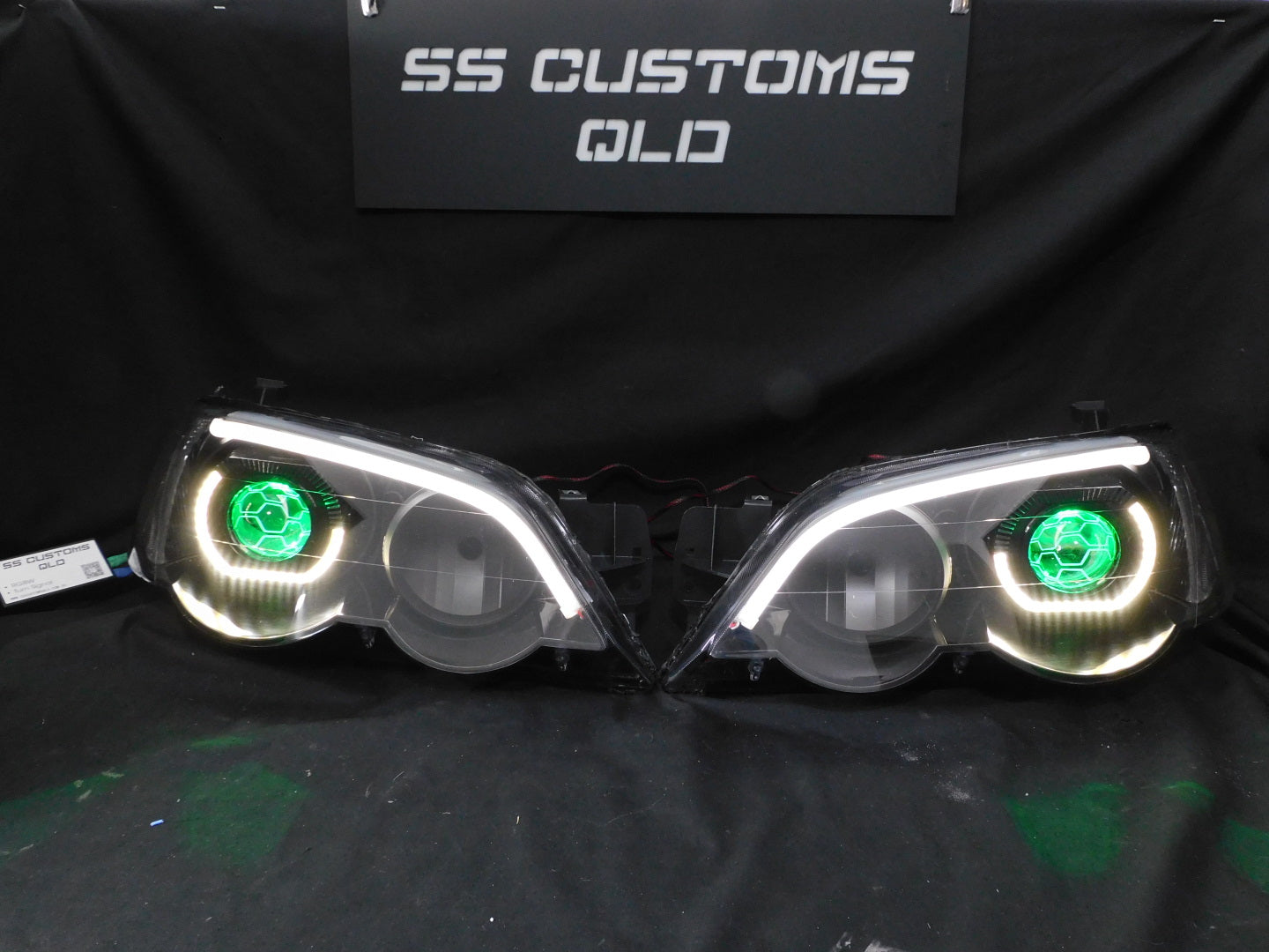 Ford Falcon BA BF XR Quad projectors | SS Customs QLD