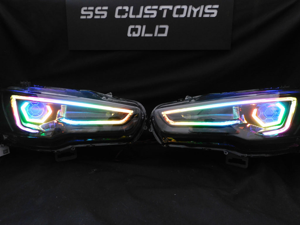 Mitsubishi CJ Lancer Vland headlights – SS Customs QLD
