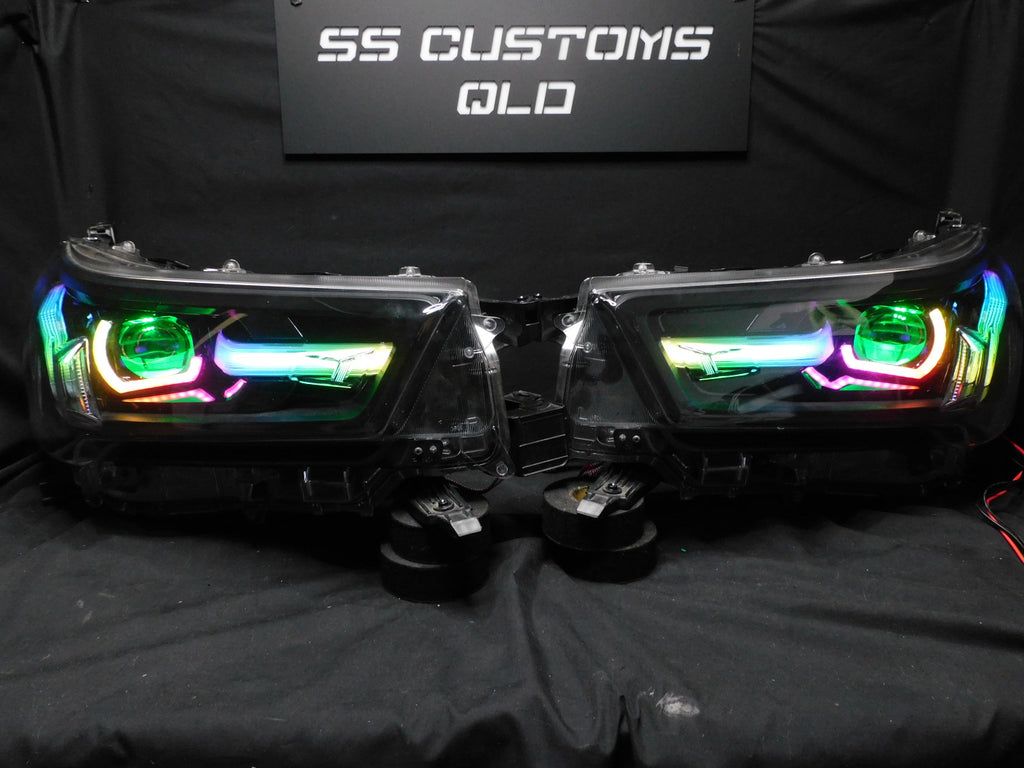 Toyota Hilux N80 SR5 custom headlights – SS Customs QLD