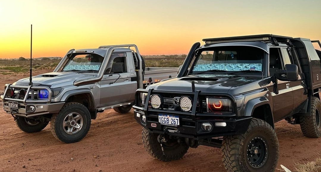 Toyota 79 series headlights | SS Customs QLD