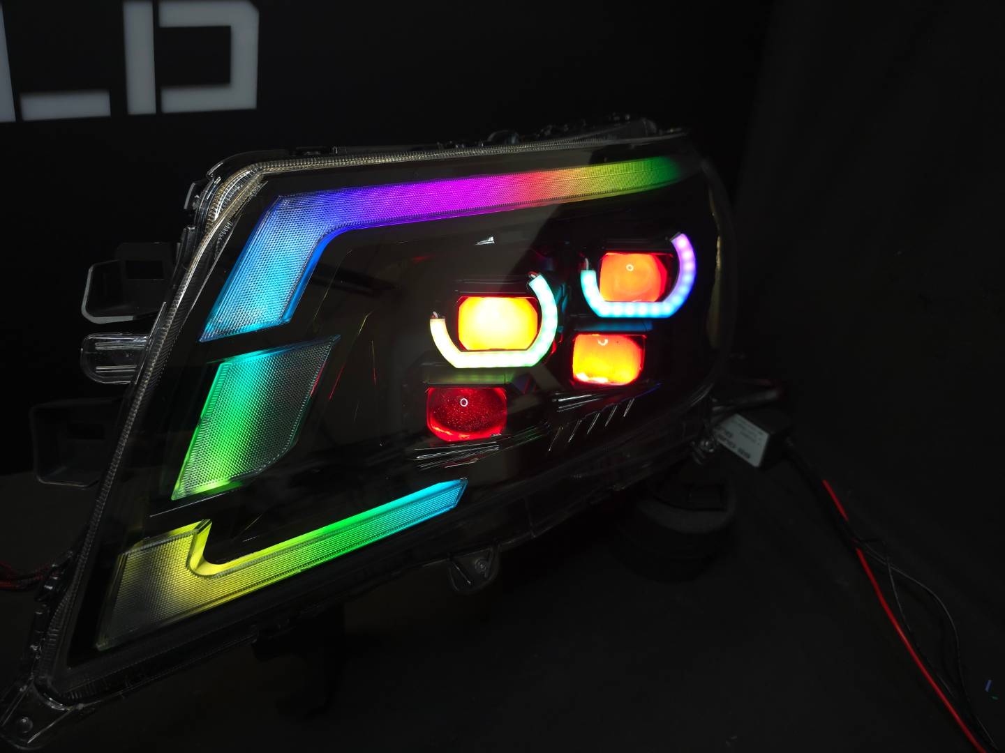 Nissan Navara D23 NP300 DX-RX custom headlights 2015 - onwards | SS ...