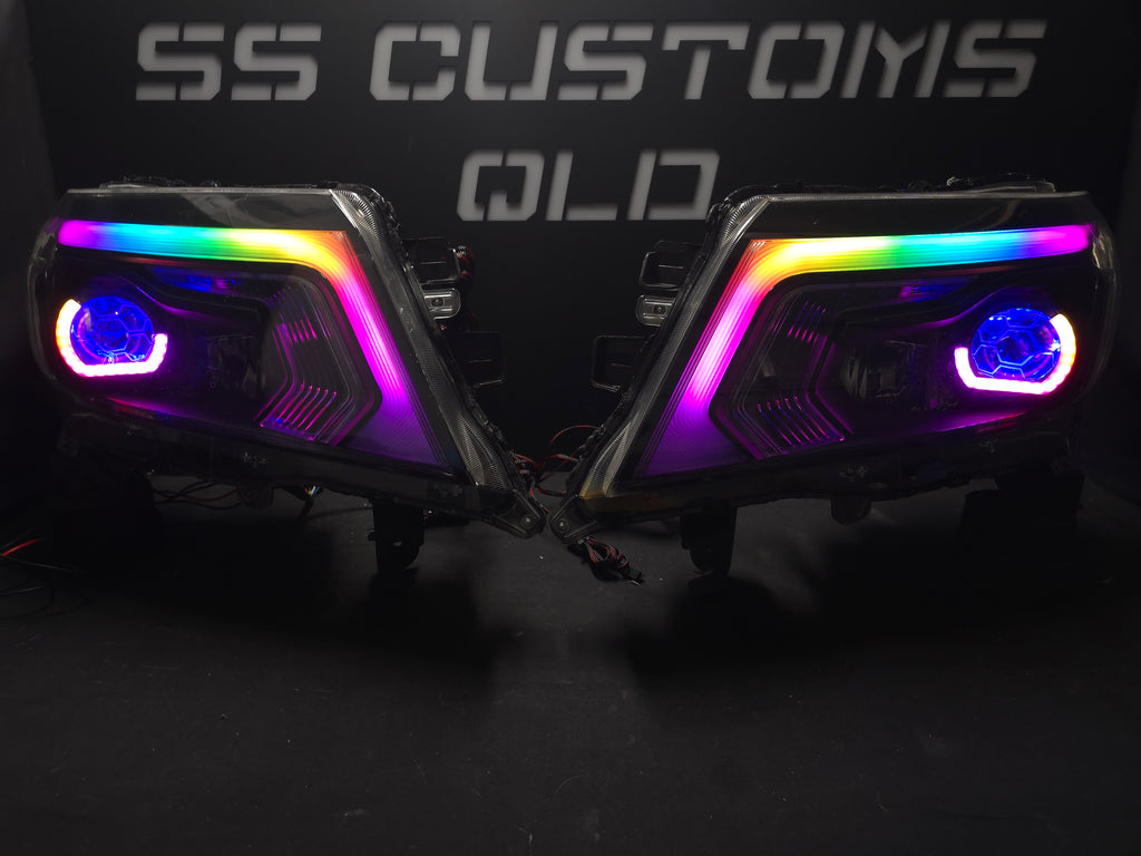 Nissan Navara D23 NP300 DX-RX custom headlights 2015 - onwards | SS ...