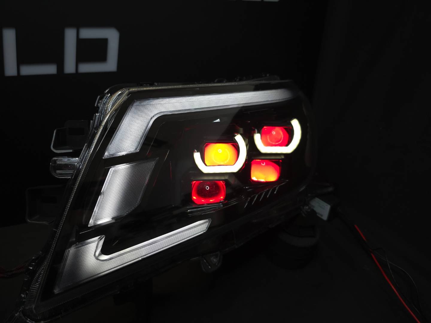 Nissan Navara D23 NP300 DX-RX custom headlights 2015 - onwards | SS ...