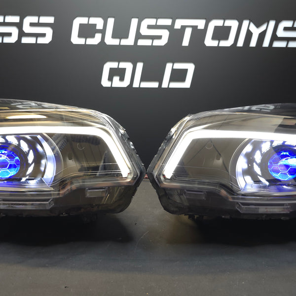 Holden custom LED car headlights – SS Customs QLD