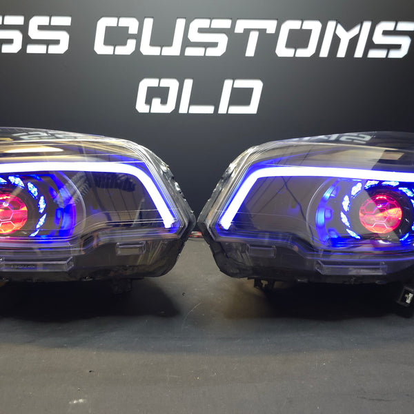 Holden custom LED car headlights – SS Customs QLD