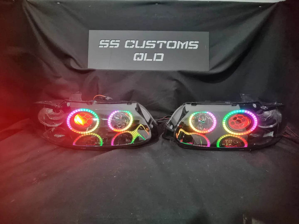 Holden Commodore VT Monaro WH Statesman custom headlights – SS Customs QLD