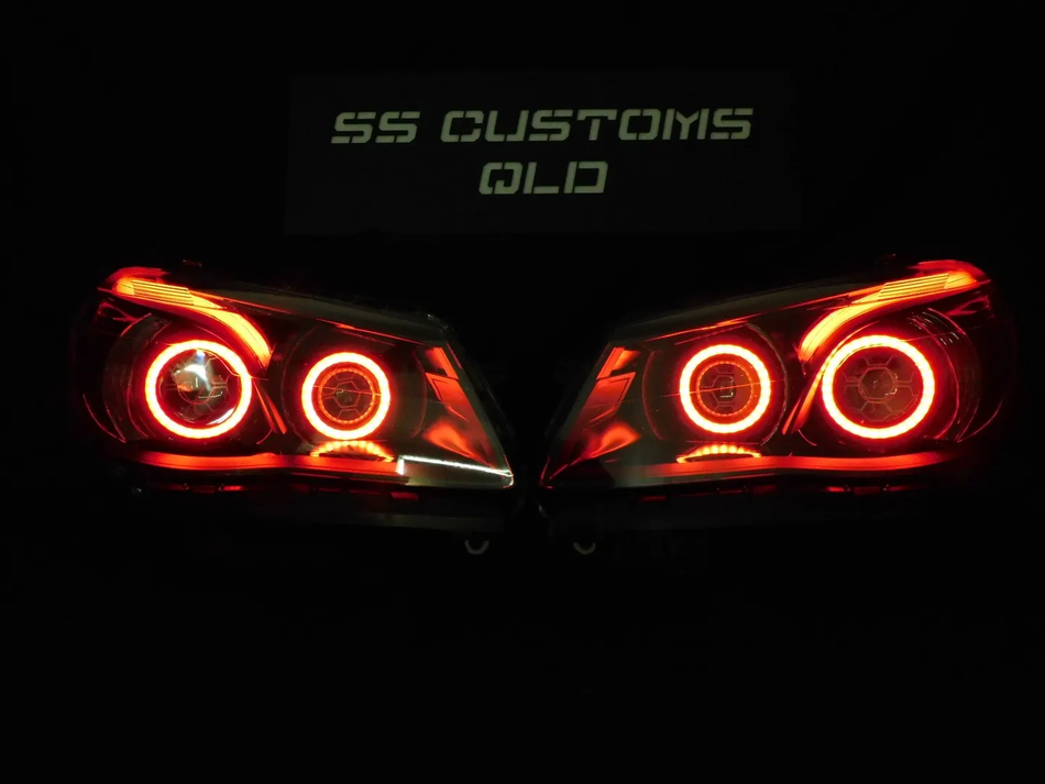 Holden VF Commodore blacked out Custom Headlights | SS Customs QLD